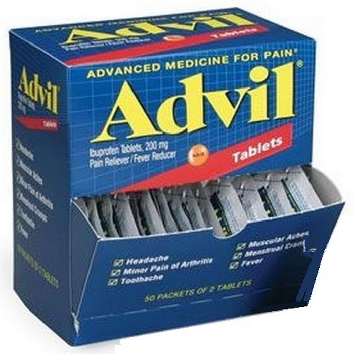 ADVIL 2s Tablets box of 50 – Empire Wholesale Distributors