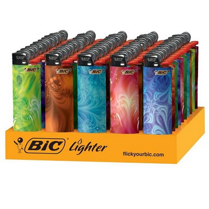 BIC GEOMETRICS Lighters Display of 50Â – Empire Wholesale Distributors