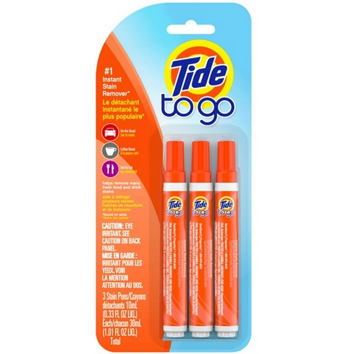 TIDE TO GO 3PK Cardd Instant Stain Remover – Empire Wholesale Distributors