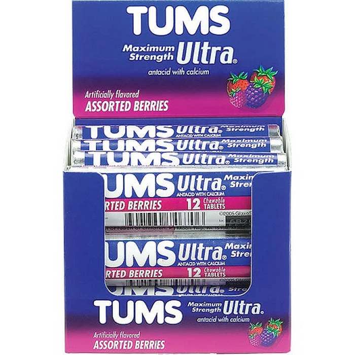 TUMS SINGLES box/12 Asst Berry Ultra-strength – Empire Wholesale ...