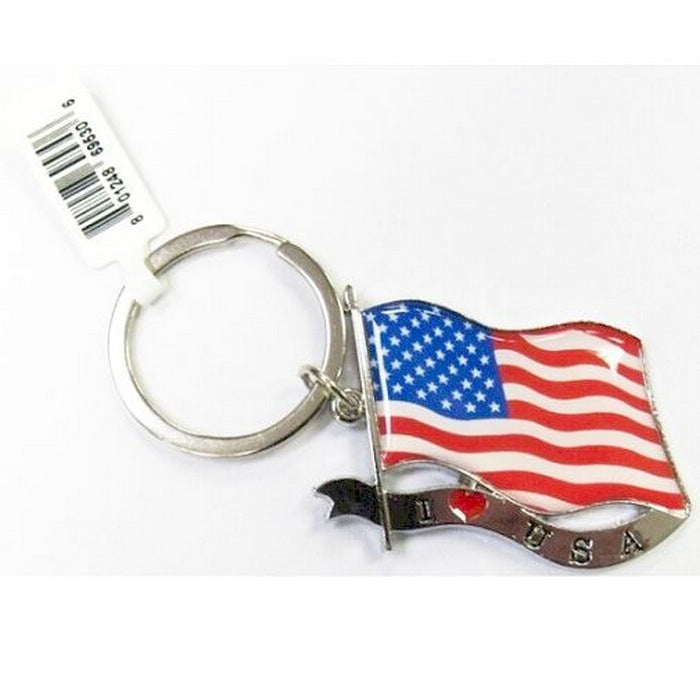 I LOVE USA KEYCHAIN American Flag Card of 12 – Empire Wholesale ...