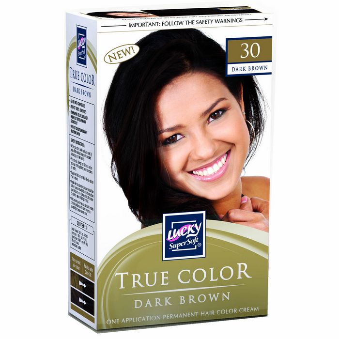 LUCKY HAIR COLOR #30 Dark Brown – Empire Wholesale Distributors