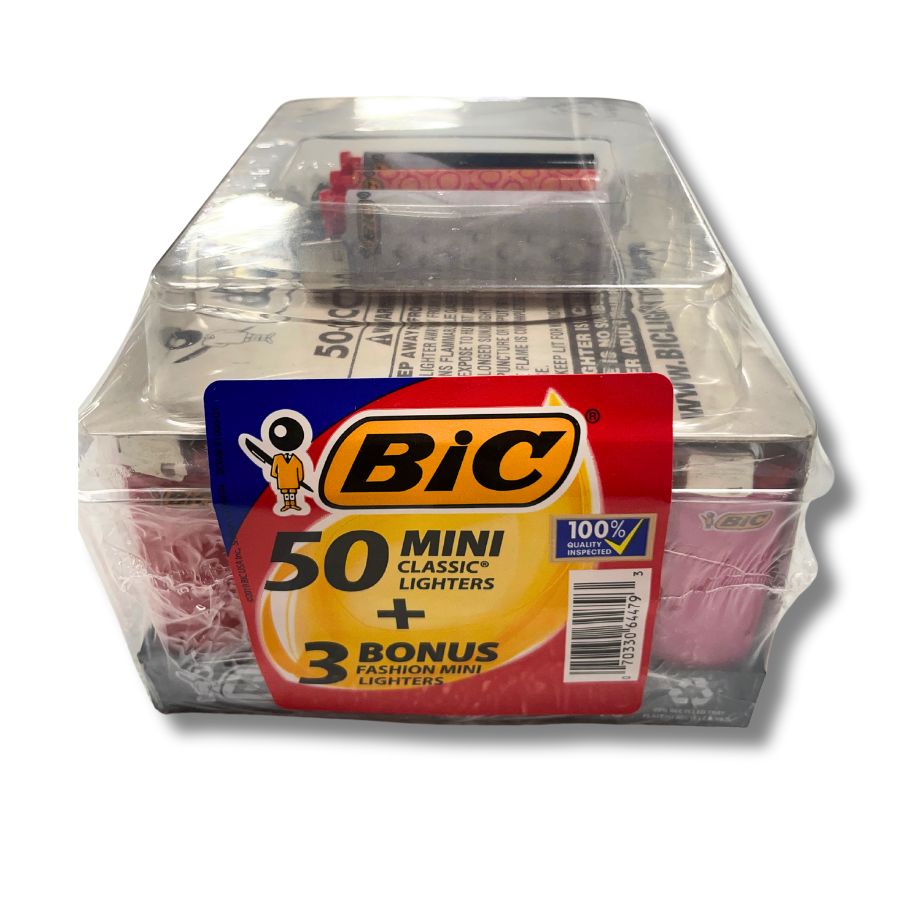 BIC MINI LIGHTER 50+3 Units – Empire Wholesale Distributors