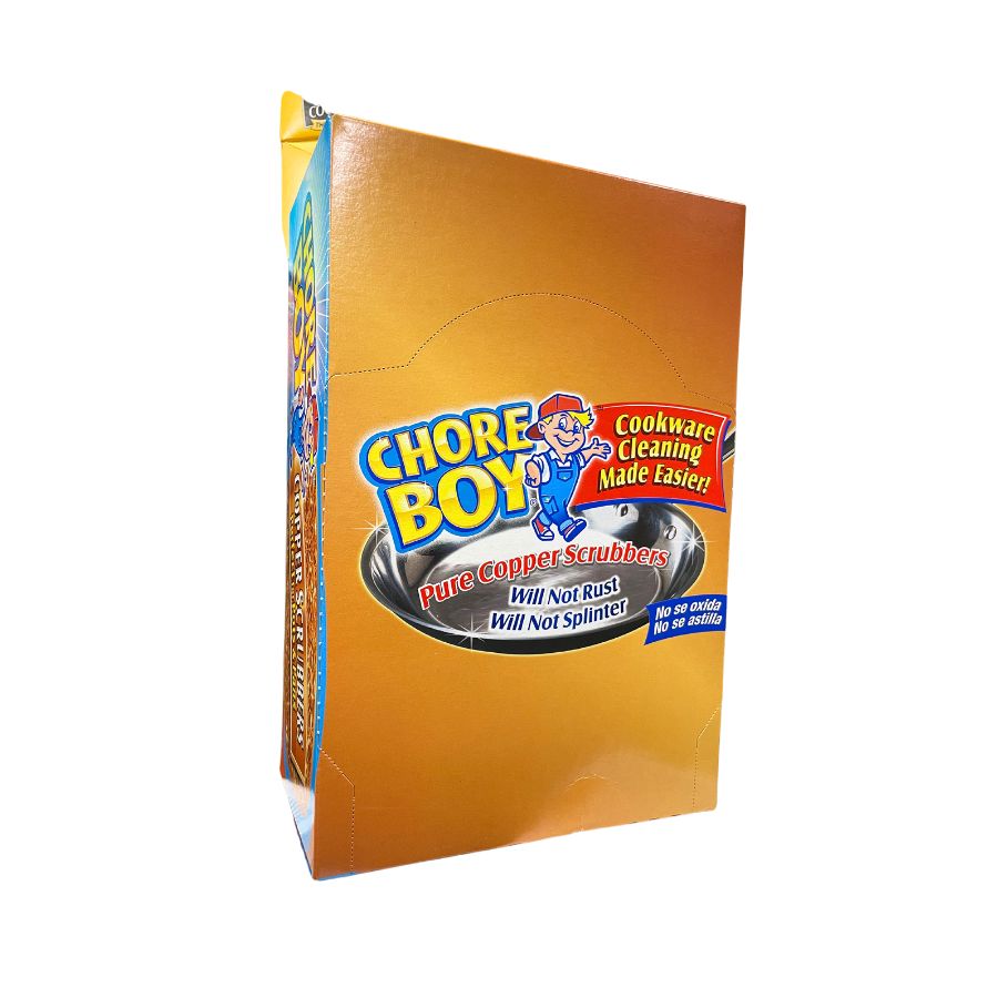 CHORE BOY COPPER SCRUBER 36 pieces per box – Empire Wholesale Distributors