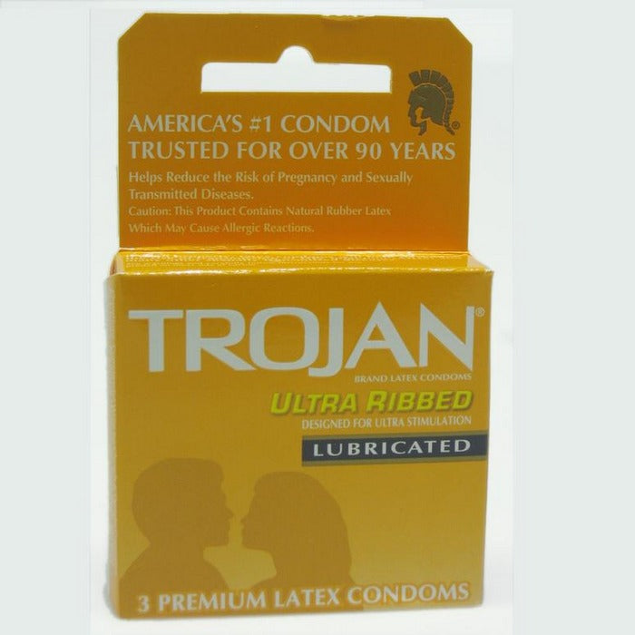 RIBBED Trojan 3s – Empire Wholesale Distributors