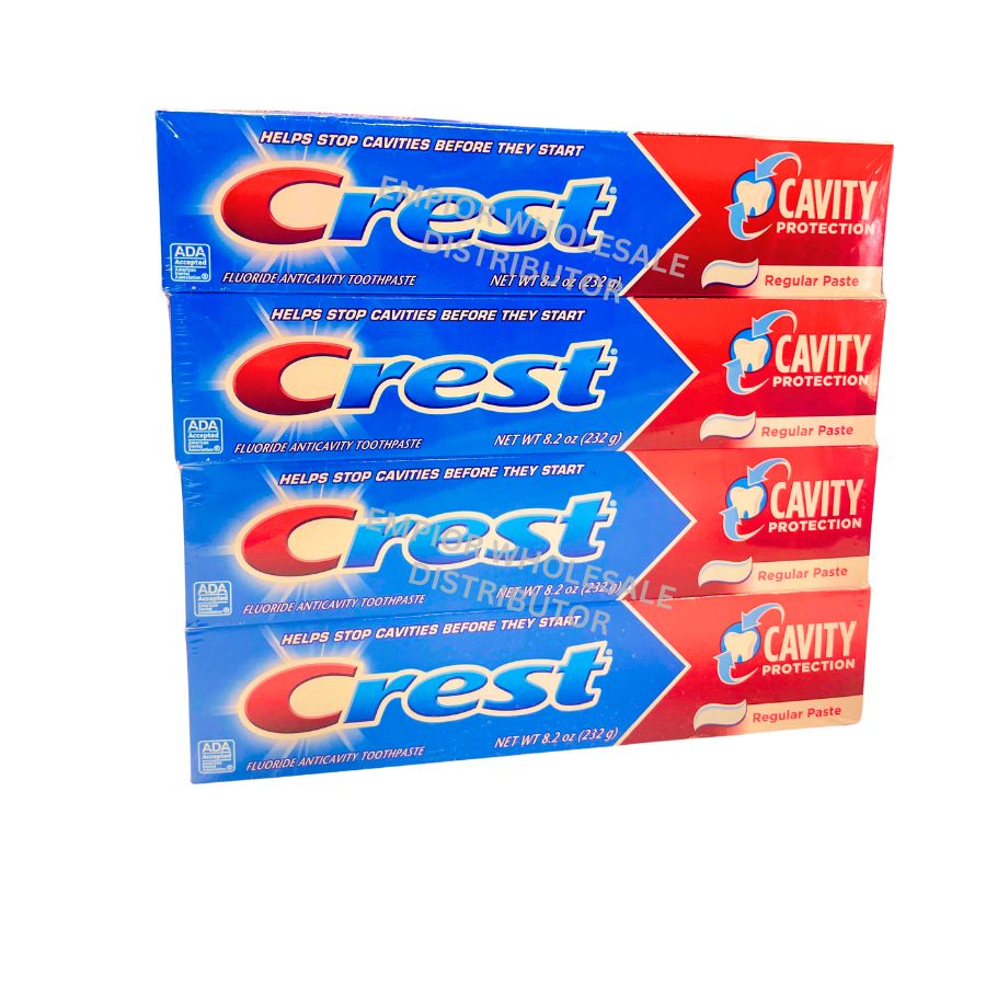 CREST TOOTHPaste 8oz 4PACK – Empire Wholesale Distributors