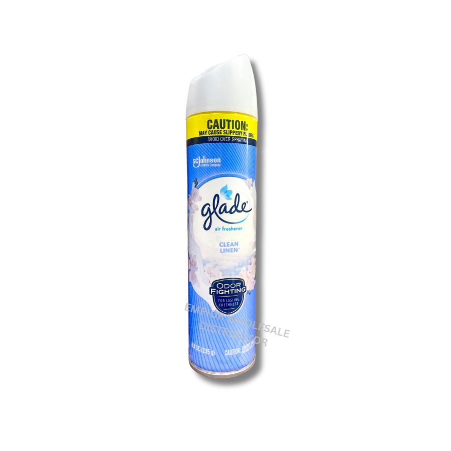 GLADE CLEAN LINEN 6CT – Empire Wholesale Distributors