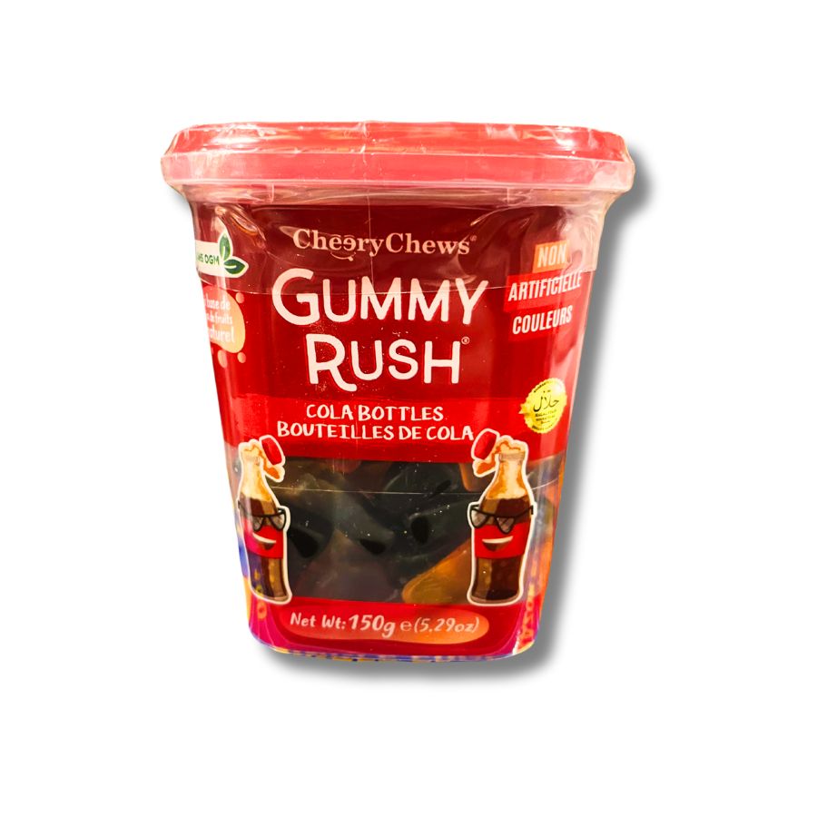 GUMMY RUSH Cola Bottle 150g/5.3oz – Empire Wholesale Distributors
