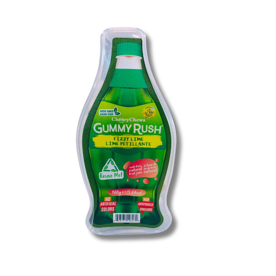 GUMMY RUSH Fizzy Lime 160g/5.64oz – Empire Wholesale Distributors