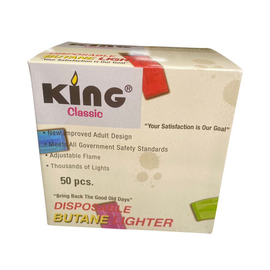 KING LIGHTER 50PCS – Empire Wholesale Distributors